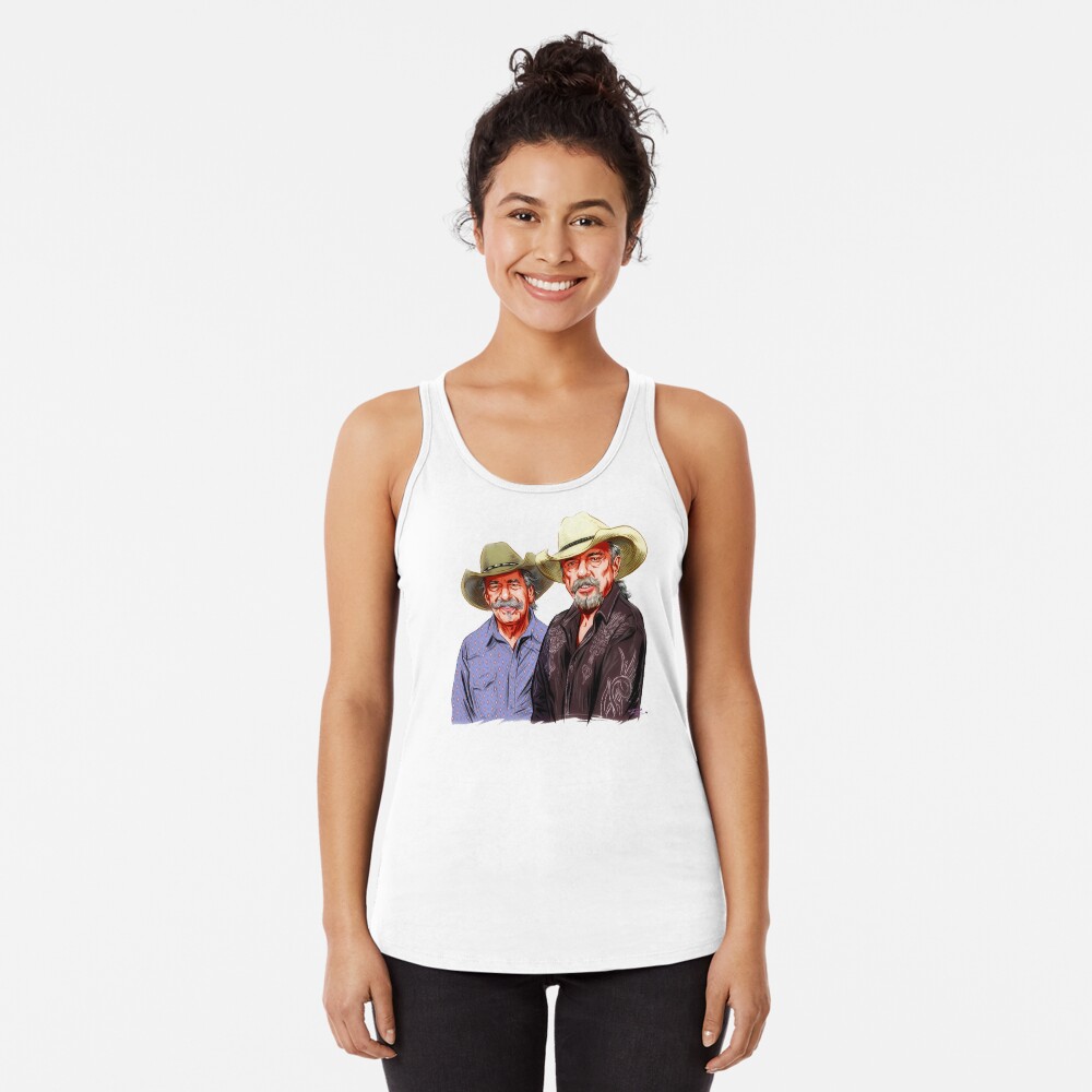 "The Bellamy Brothers - An illustration by Paul Cemmick" Sticker for ...