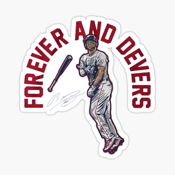 "Forever and Devers " Sticker for Sale by Danny-Thompson | Redbubble