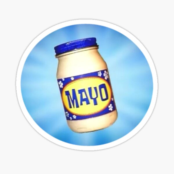 "Mayonnaise" Sticker for Sale by Lucky-Number-9 | Redbubble