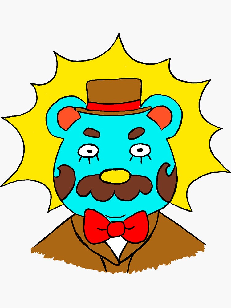 "ACNH beardo" Sticker for Sale by IdaHiArt | Redbubble