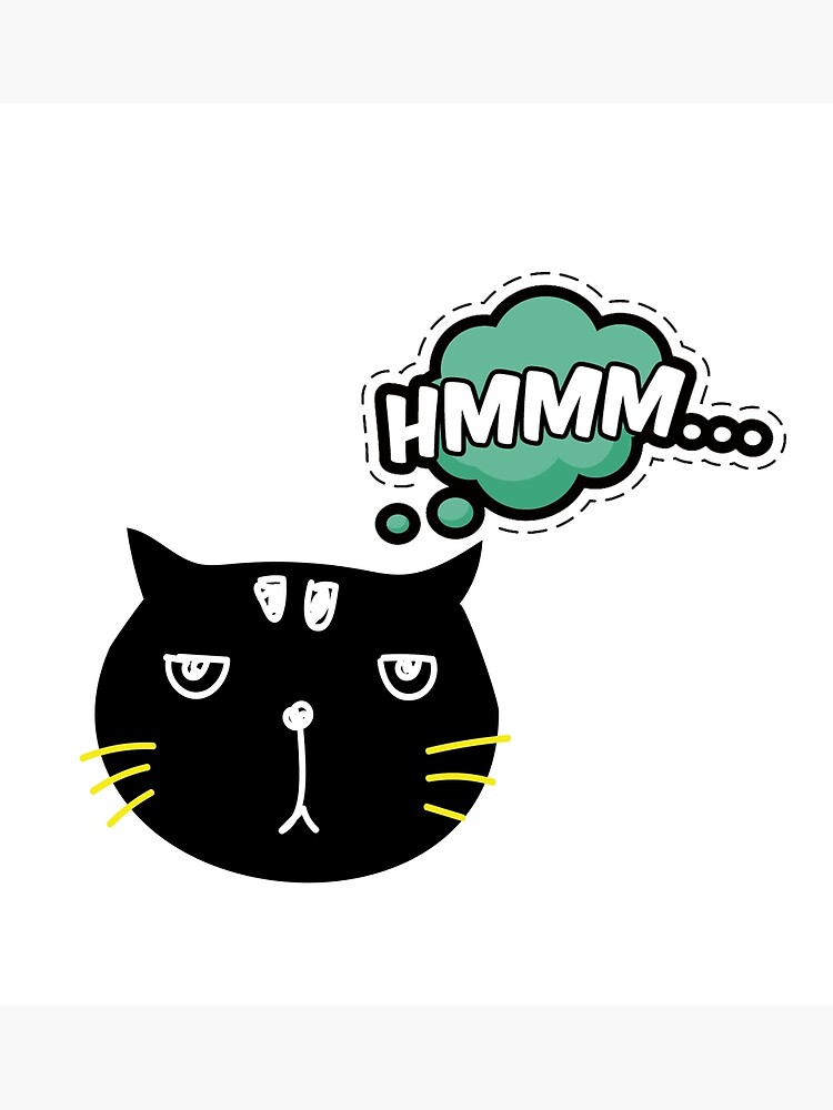 "Judging Cat" Poster for Sale by D3monic | Redbubble