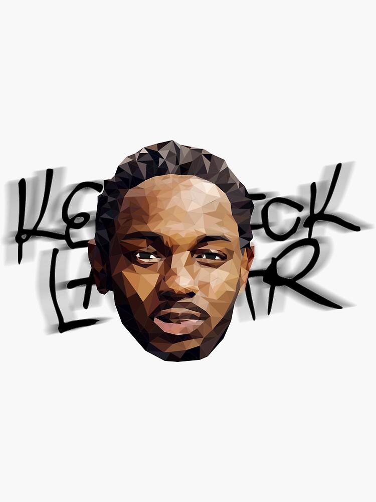 "Kendrick Lamar Iconic" Sticker for Sale by TheChandlAIR | Redbubble