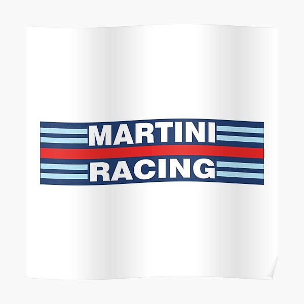"MARTINI RACING" Poster for Sale by Aspretto | Redbubble