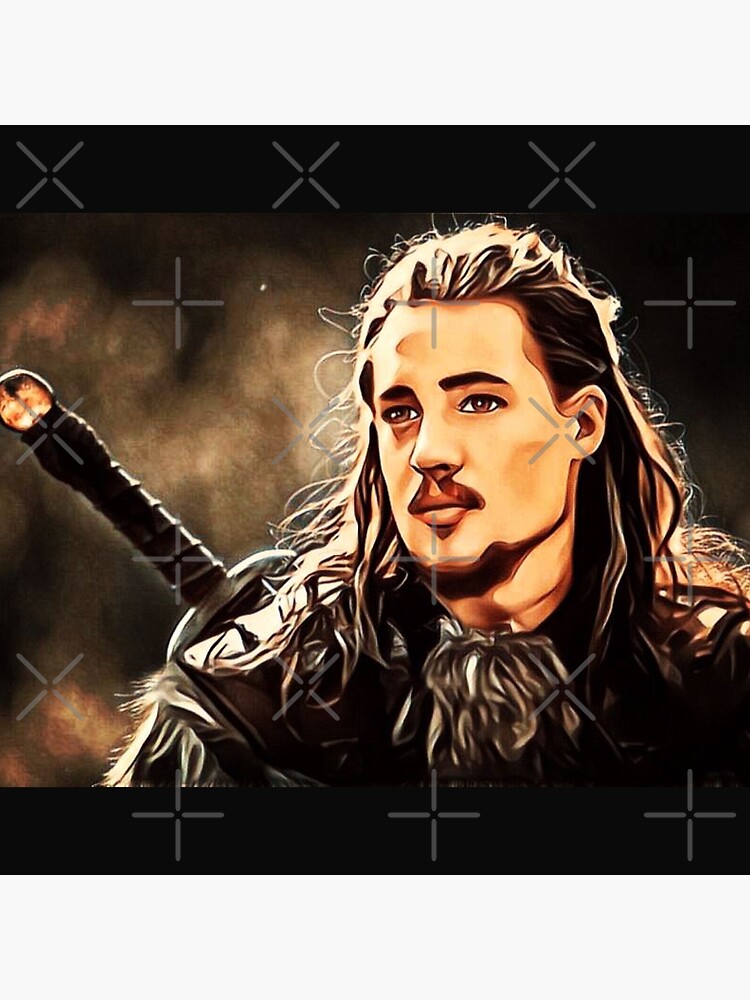 "The Last Kingdom, Uhtred of Bebbanburg - Art" Art Print by Dragons23 ...