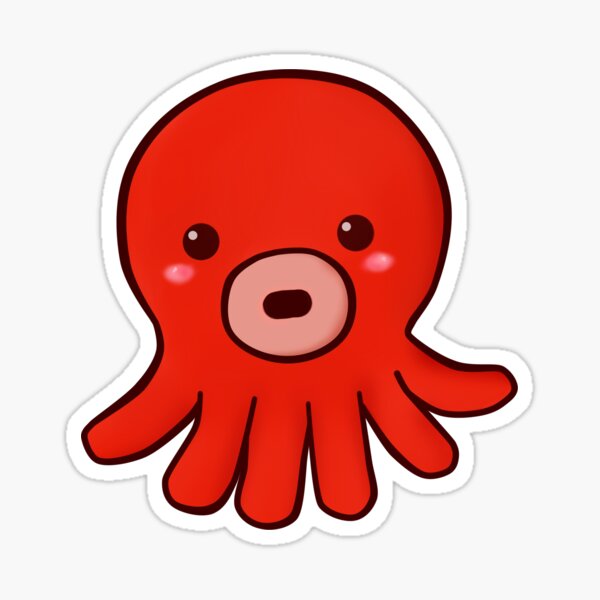 "octopus" Sticker by hikachi | Redbubble