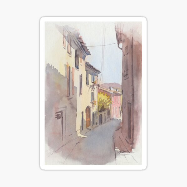 "Céreste, Provence" Sticker for Sale by Kolinsky | Redbubble