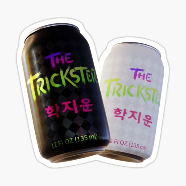 "The Trickster: Ji-Woon Hak" Sticker for Sale by Euspod | Redbubble