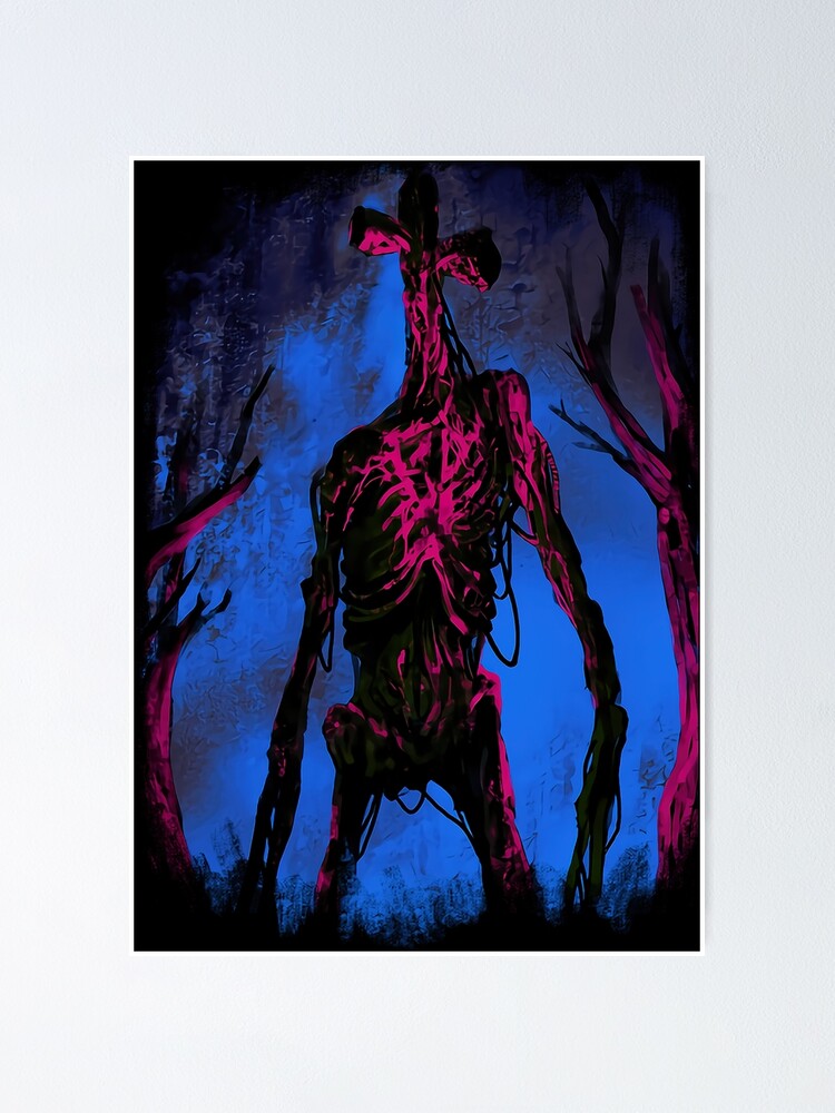 "Siren Head" Poster for Sale by MinhNgok | Redbubble