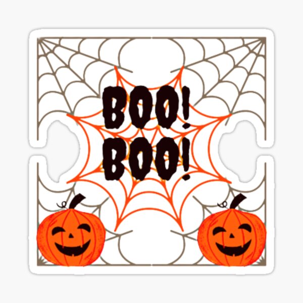 "Boo! Boo! Sticker's" Sticker for Sale by Designuproar | Redbubble