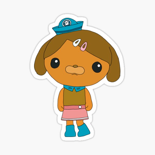 "Dashi - Octonauts" Sticker for Sale by developingcolum | Redbubble