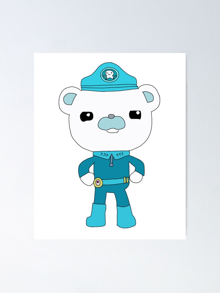 "Captain Barnacles - Octonauts" Poster for Sale by developingcolum ...