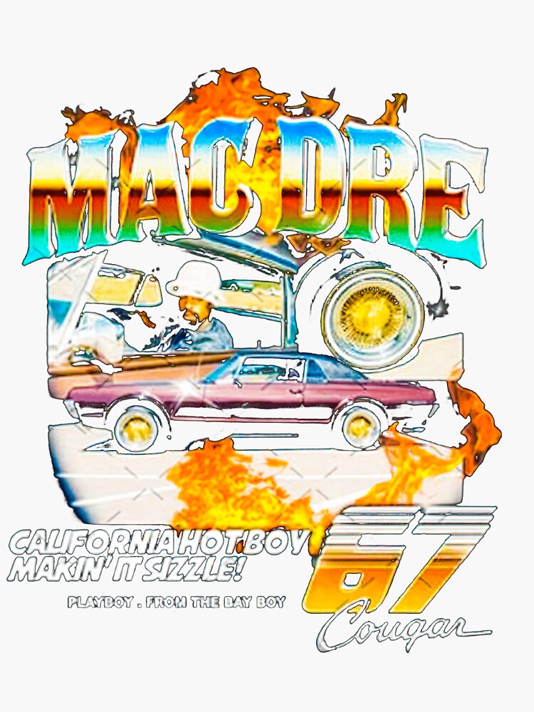 "MAC DRE" Sticker for Sale by shopAnkhangooS | Redbubble