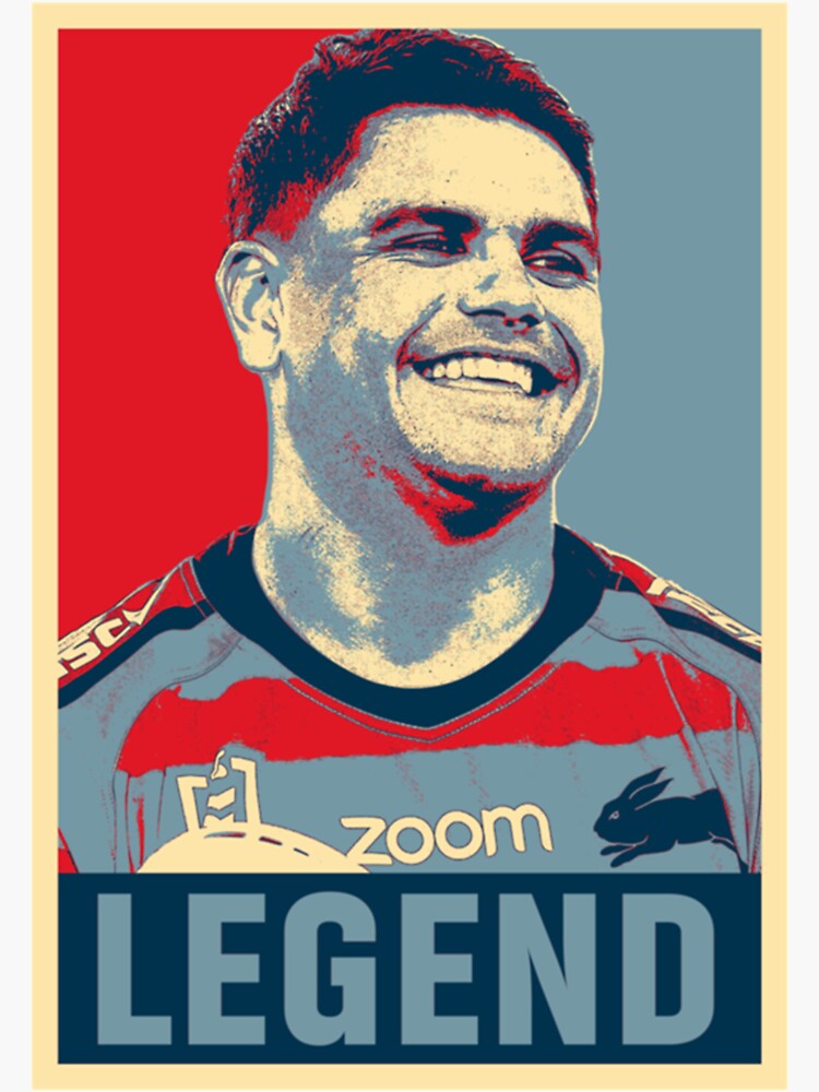 "Latrell Mitchell Legend " Sticker for Sale by UrbanInkShop | Redbubble
