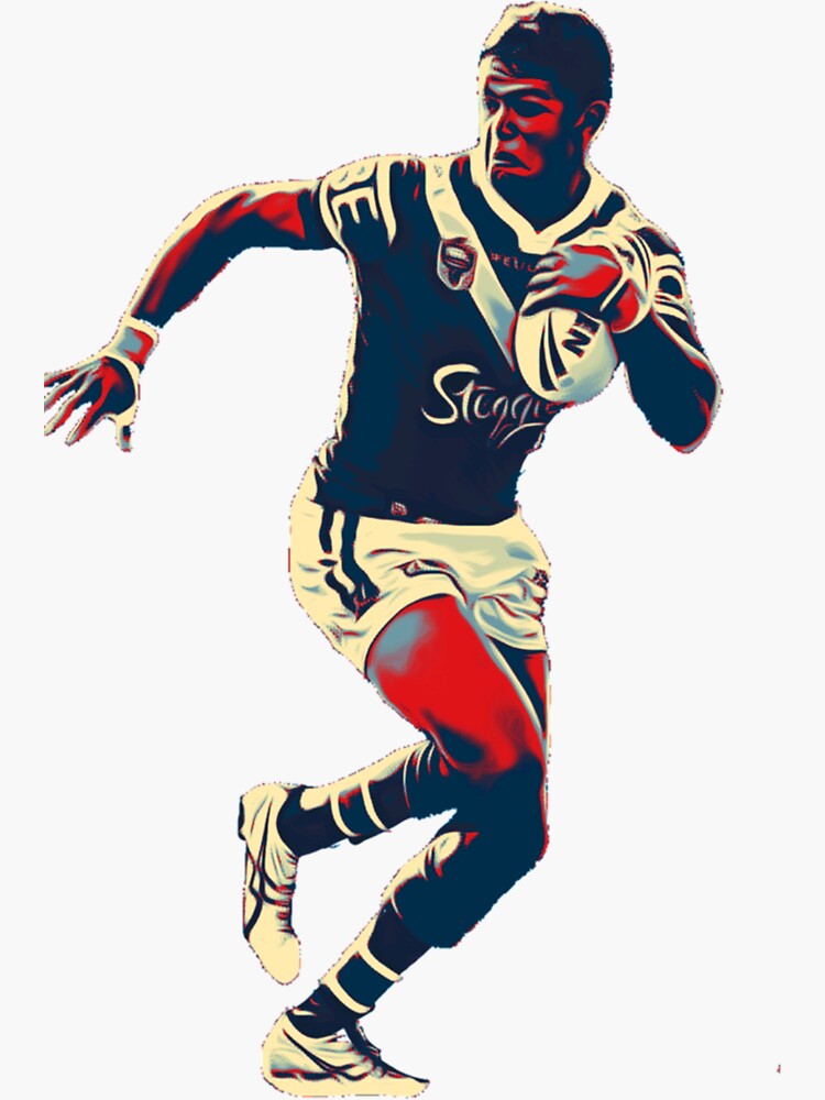 "latrell mitchell Classic " Sticker for Sale by UrbanInkShop | Redbubble