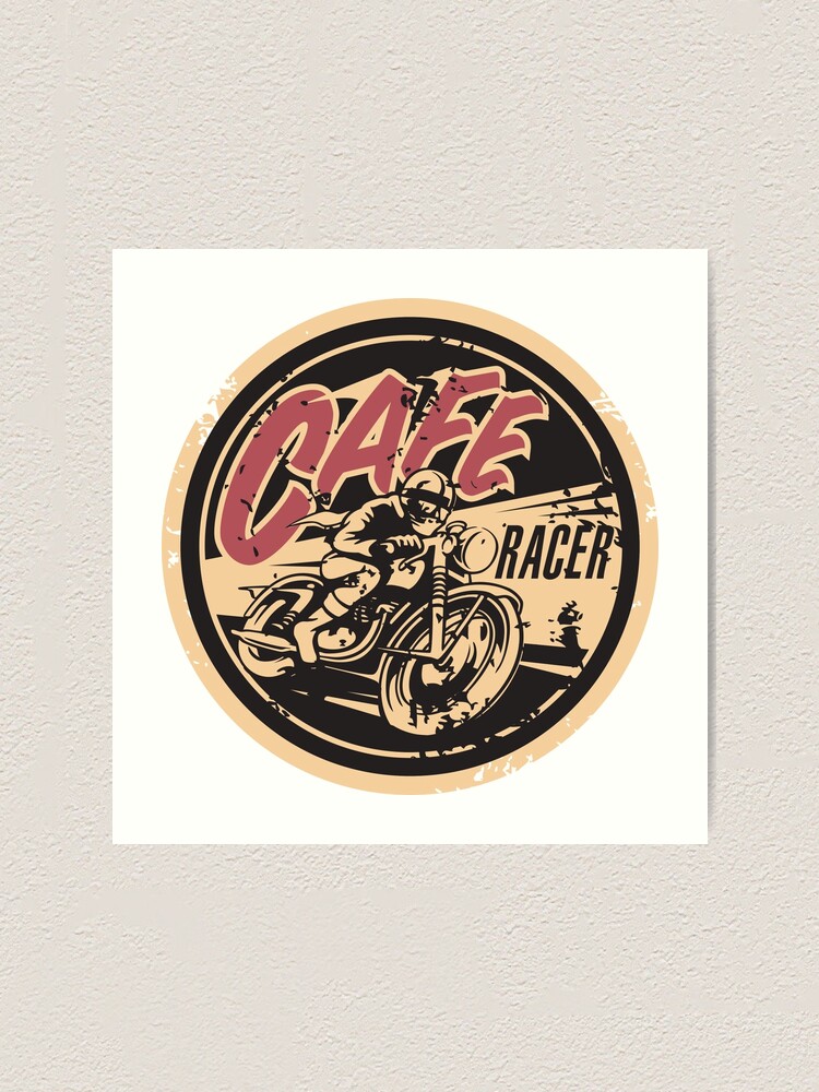 "The Official Cafe Racer TV Logo" Art Print by CafeRacerTV | Redbubble