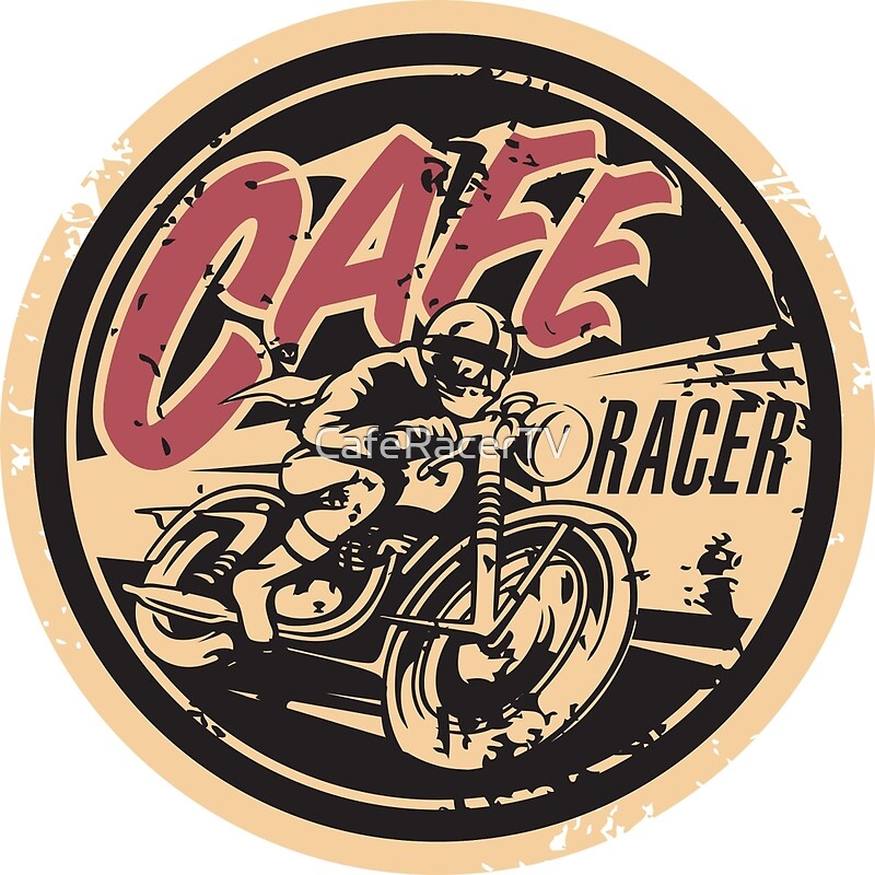 "The Official Cafe Racer TV Logo" by CafeRacerTV | Redbubble
