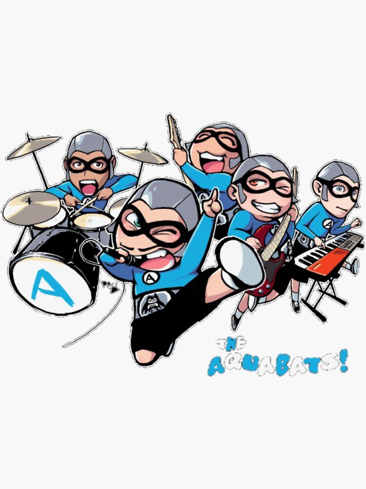 "Aqua" Sticker for Sale by Kartuuax | Redbubble