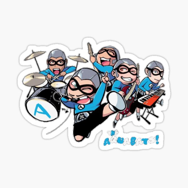 "Aqua" Sticker for Sale by Kartuuax | Redbubble
