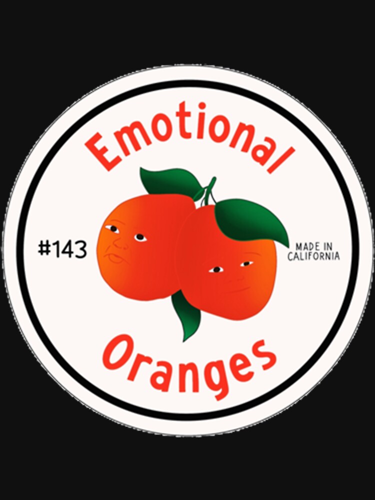 "Emotional Oranges Classic T-Shirt" T-shirt for Sale by urdellr ...