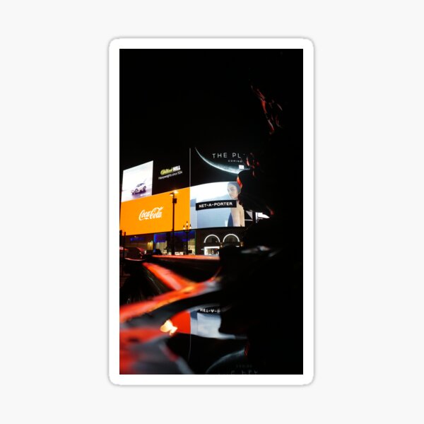"London Piccadilly Circus" Sticker for Sale by vlevtimov | Redbubble