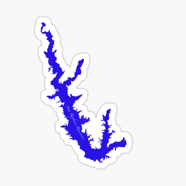 "Sam Rayburn Reservoir" Sticker for Sale by CotyJS | Redbubble