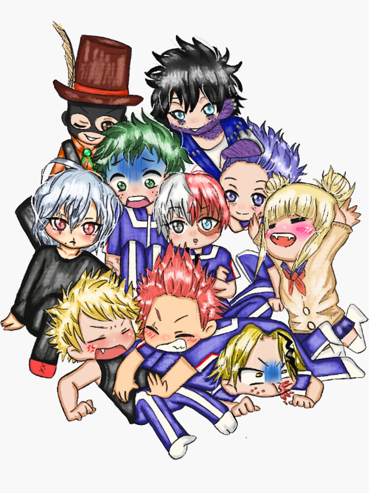 Pegatina «Bnha fanart» de Sato-sama19 | Redbubble