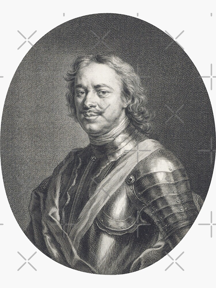 "Peter the Great" Sticker by kislev | Redbubble