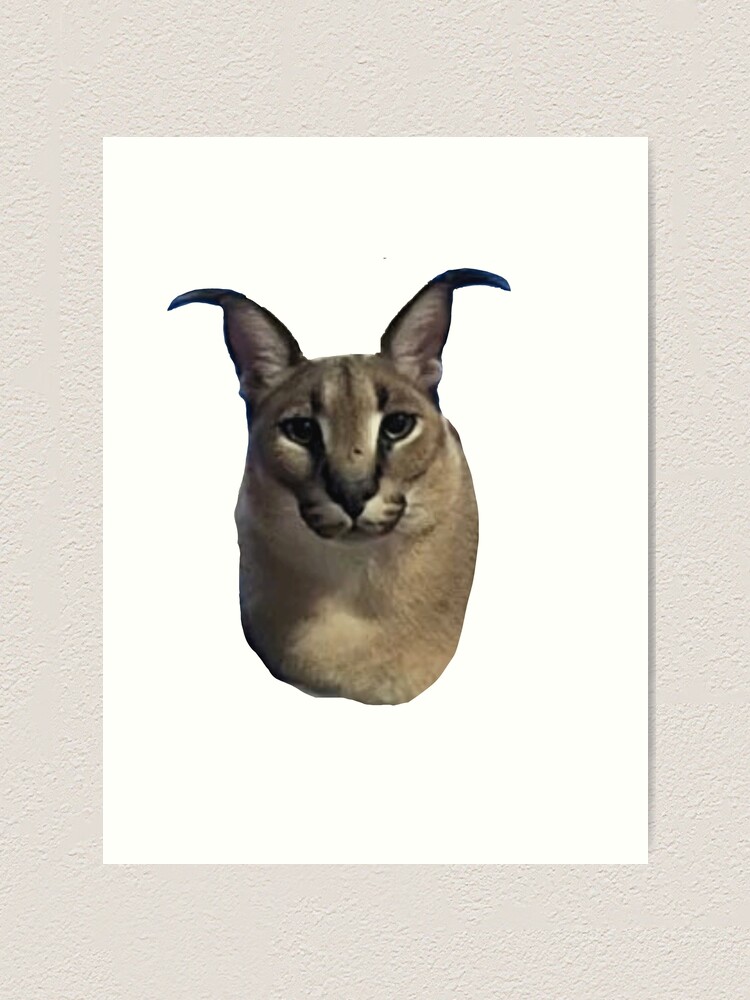 "Floppa meme" Art Print for Sale by AGZOULINES | Redbubble