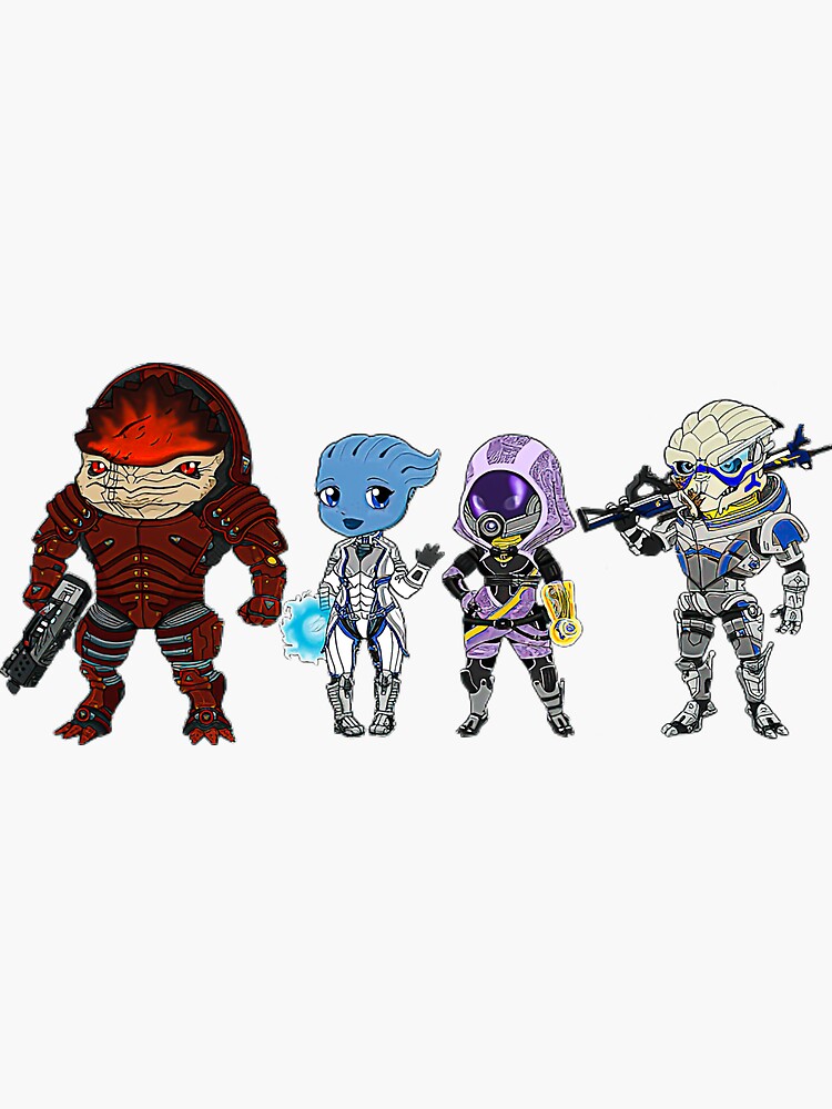 "Mass Effect" Sticker for Sale by Masseffectt552 | Redbubble