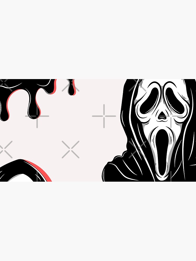 Scream Ghostface Desk Mat sold by Born Flutter | SKU 66003962 | Printerval