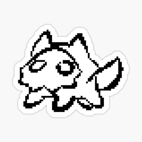 "Changed - Dark Latex Cub Credits Sprite" Sticker for Sale by ...