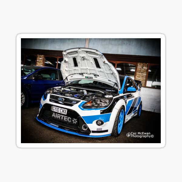 "Ford Focus RS" Sticker by cazmcewan | Redbubble