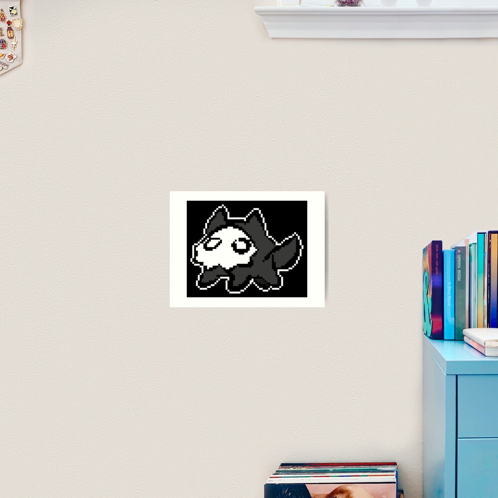 "Changed - Dark Latex Cub Credits Sprite (Colour)" Art Print for Sale ...