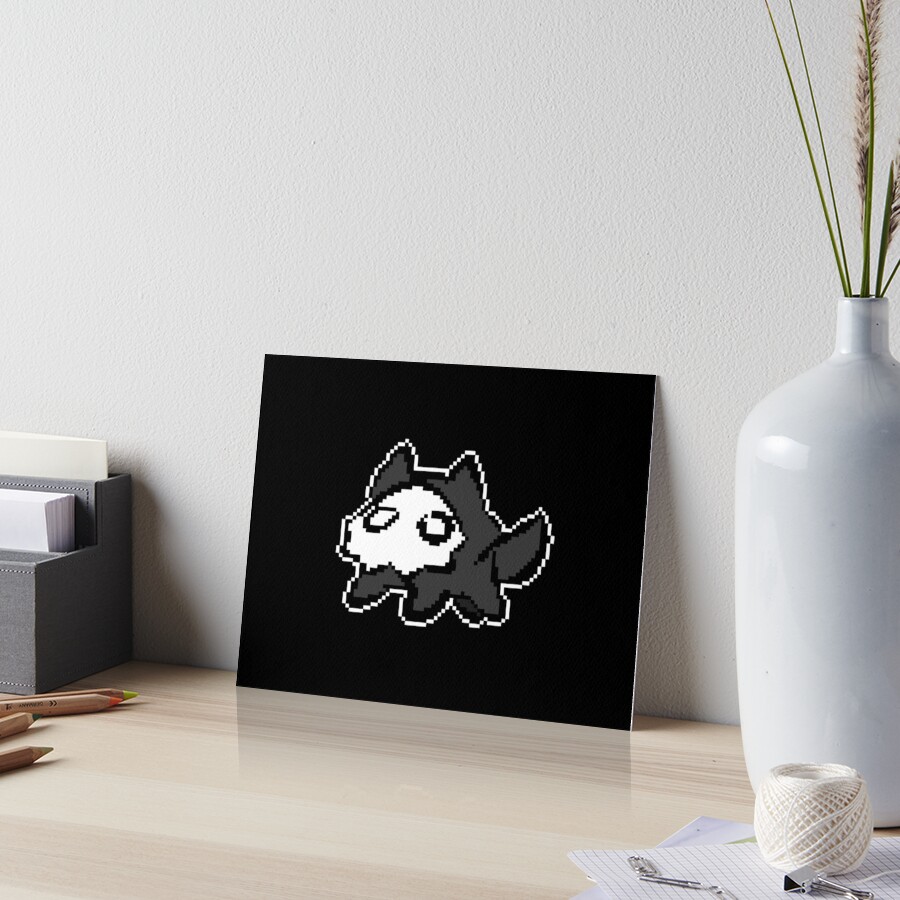 "Changed - Dark Latex Cub Credits Sprite (Colour)" Art Board Print for ...