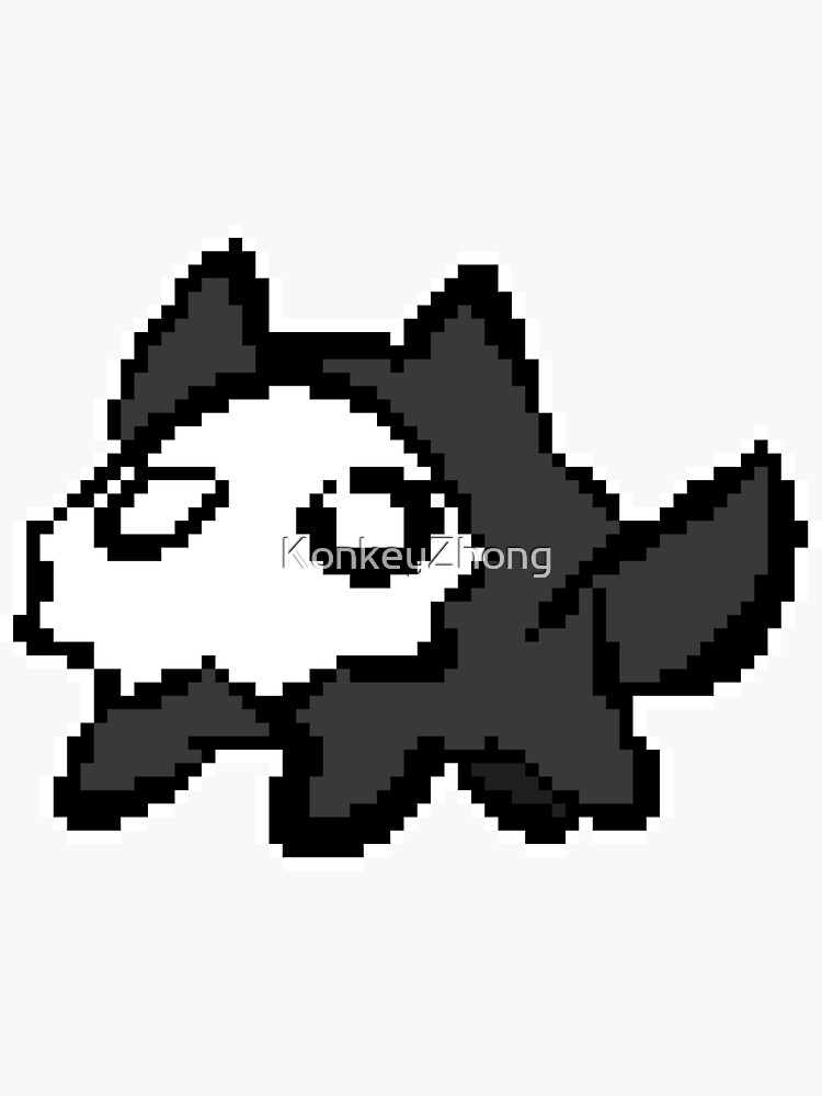 "Changed - Dark Latex Cub Credits Sprite (Colour)" Sticker for Sale by ...