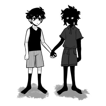 "Omori and Stranger" Sticker for Sale by Pasta-Place | Redbubble