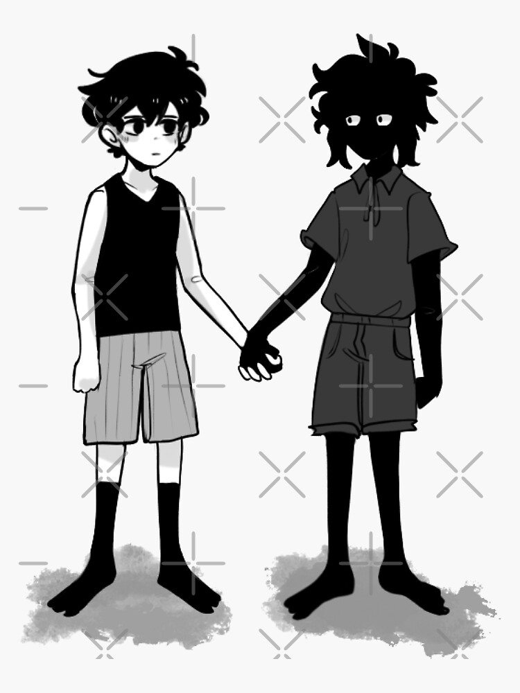 "Omori and Stranger" Sticker for Sale by Pasta-Place | Redbubble