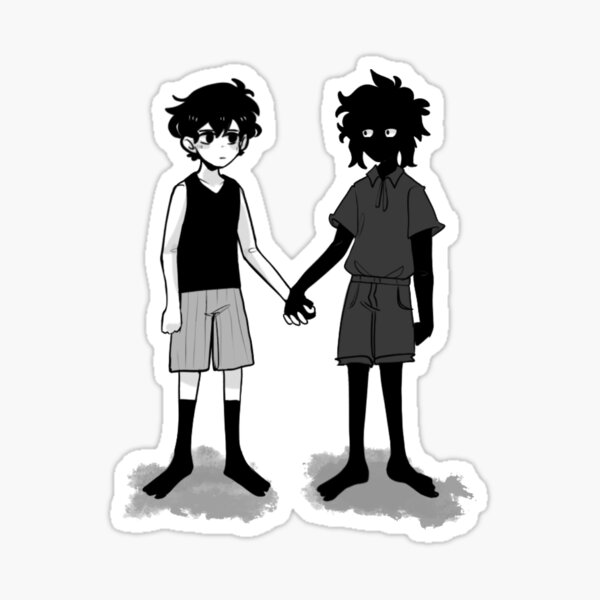 "Omori and Stranger" Sticker for Sale by Pasta-Place | Redbubble