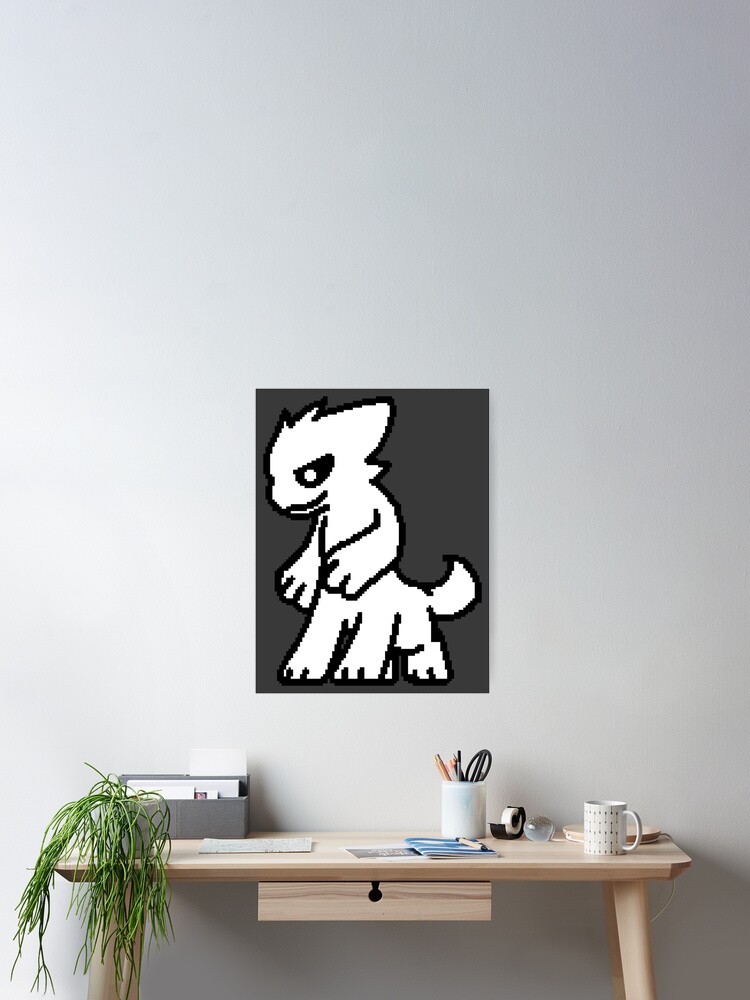 "Changed - White Knight Transfurmation Sprite" Poster for Sale by ...