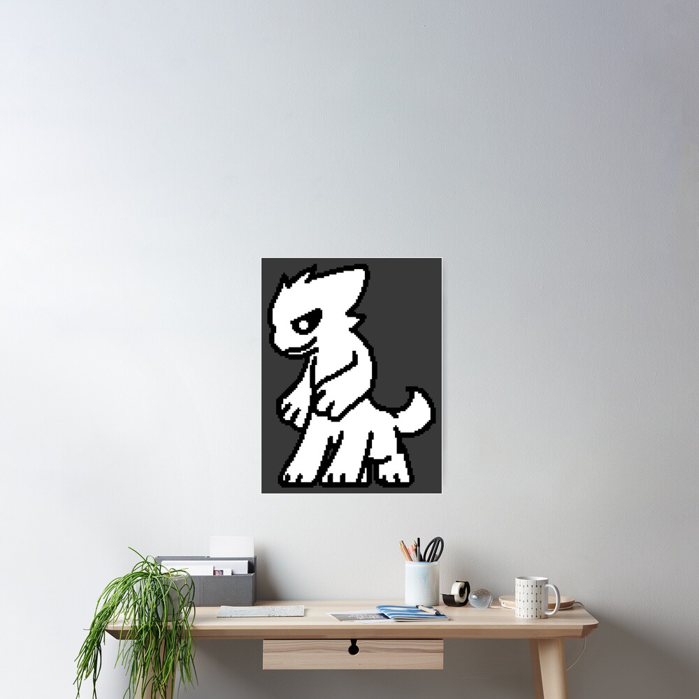 "Changed - White Knight Transfurmation Sprite" Poster for Sale by ...