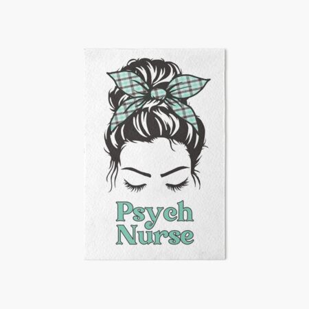 "Psych nurse Messy Bun | Psychiatric nurse life | Mental Health Nurse ...