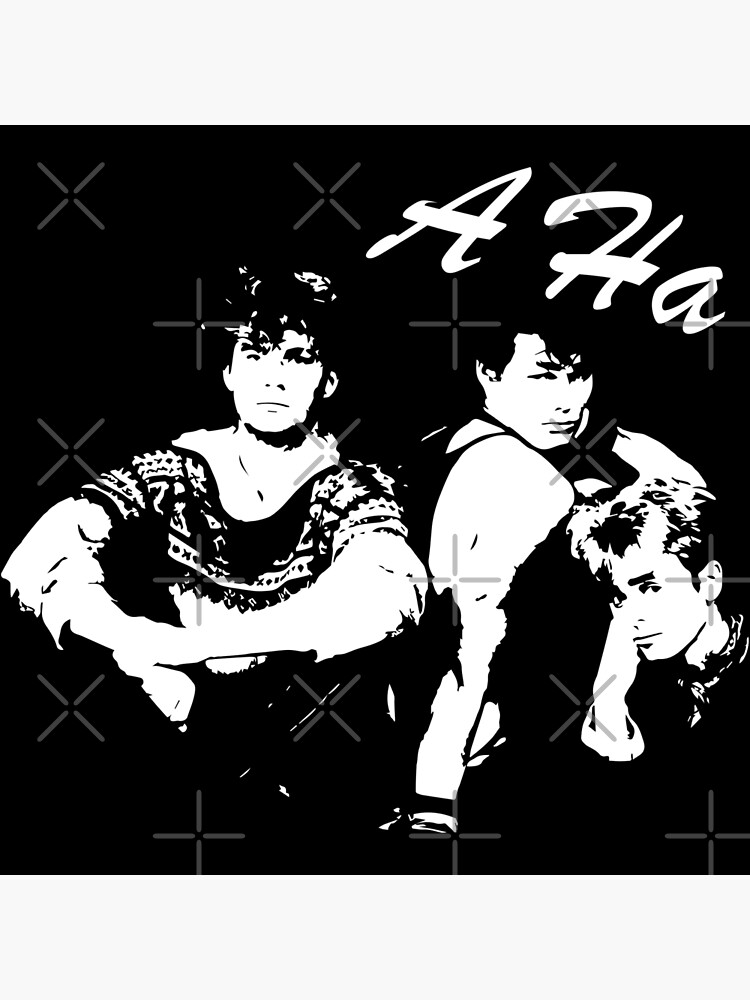 "A-ha illustration ,A-ha art " Poster for Sale by Color-ME | Redbubble