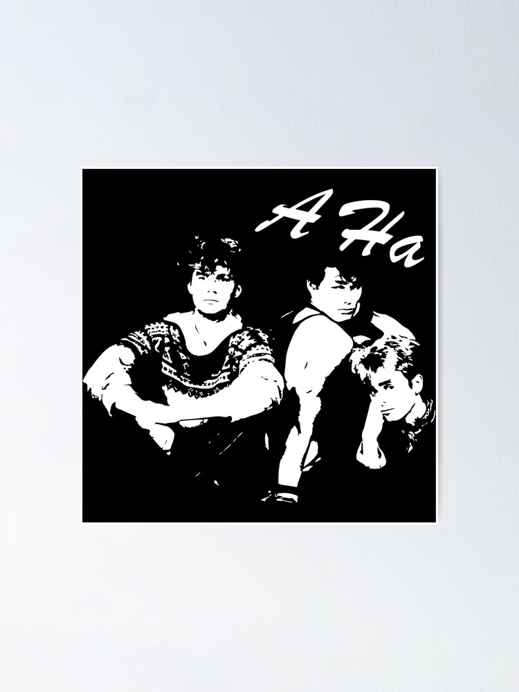 "A-ha illustration ,A-ha art " Poster for Sale by Color-ME | Redbubble