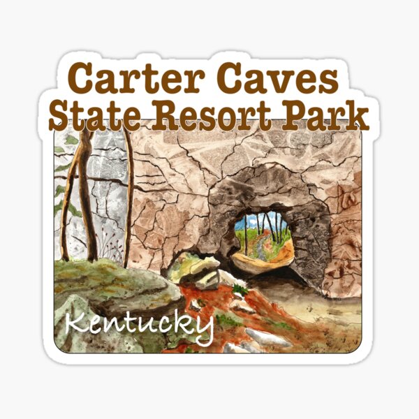"Carter Caves State Resort Park, Kentucky" Sticker for Sale by MMc Buck ...
