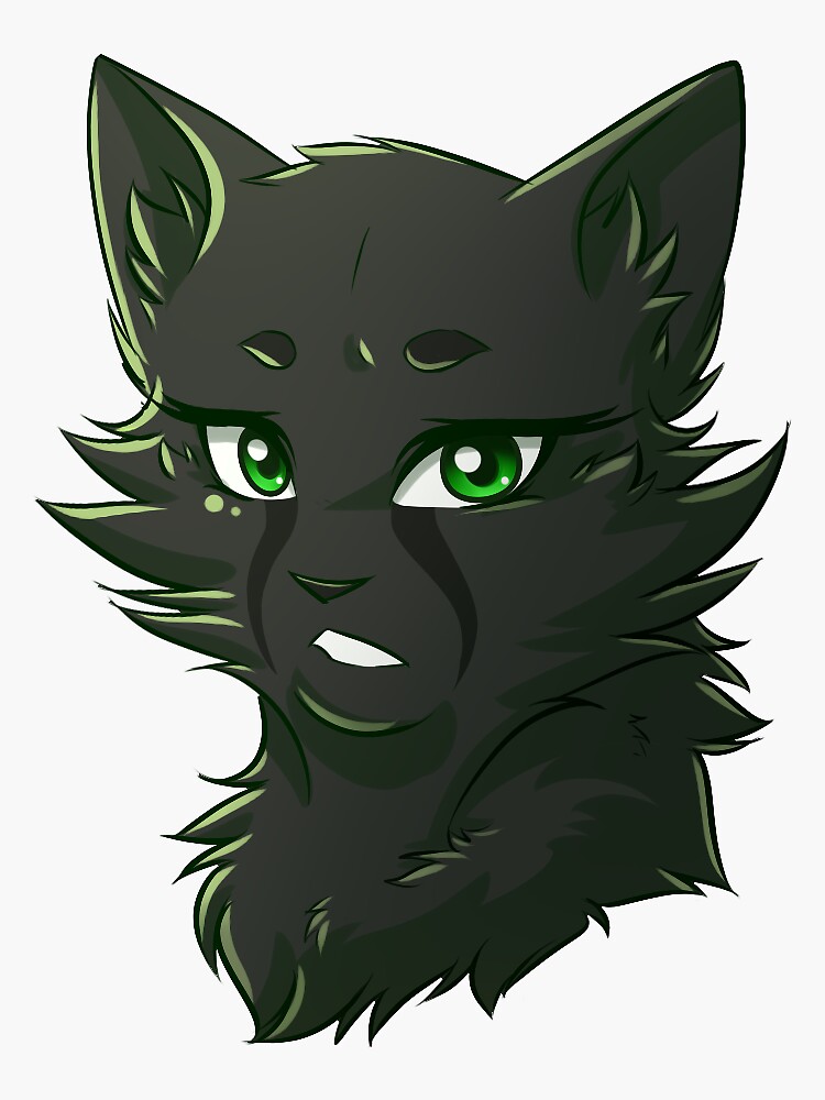 "WC - Hollyleaf" Sticker for Sale by Sushiru-River | Redbubble