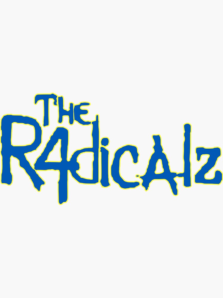 "The Radicalz WWF Logo" Sticker for Sale by Dashysprintshop | Redbubble