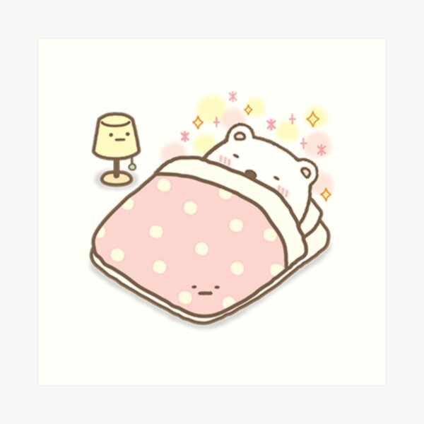 "Sumikko gurashi sleep" Art Print by Gamehamza | Redbubble