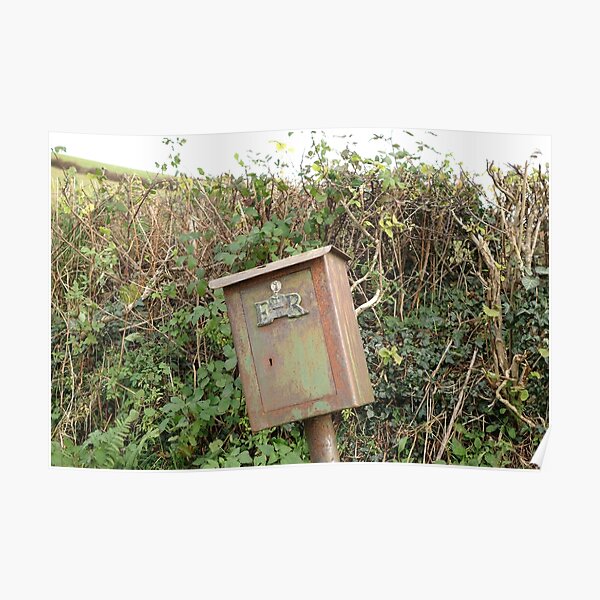 "Abandoned post box" Poster for Sale by frogs123 | Redbubble