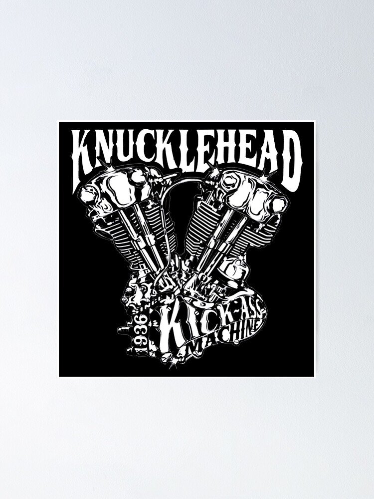 "knucklehead" Poster by PawPeck | Redbubble