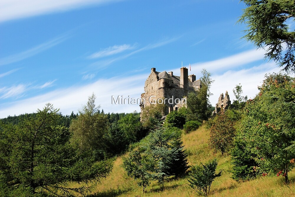 "Neidpath Castle" by Miriam Gordon | Redbubble